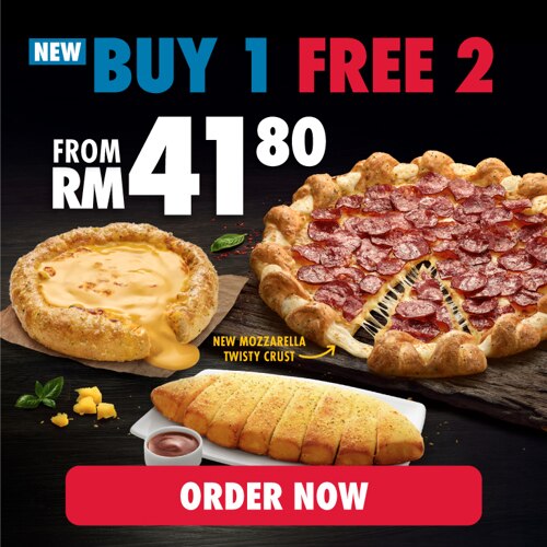 Pizza Delivery Promotions & Cheapest Pizza Deals | Domino's Malaysia